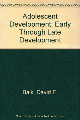 Amazon.com: Adolescent Development: Early Through Late Adolescence ...