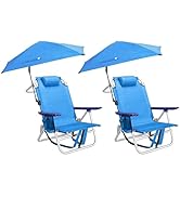 Amazon.com: PRETZI Backpack Beach Chairs for Adults - Folding Heavy ...