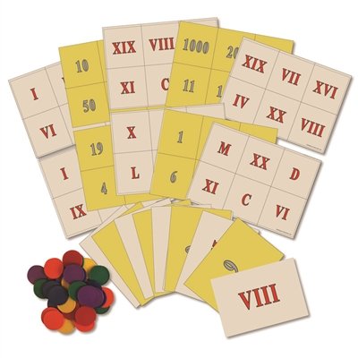 Wildgoose Education nm1123 Números romanos Bingo (Pack de 99) : Amazon ...