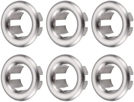4 Pack Sink Overflow Ring Bathroom Sink Overflow Plug with Rear Water ...