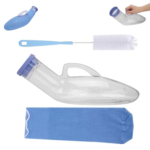 Portable Urinals for Men,Urinal Bottle Spill Proof Reusable Male Pee ...
