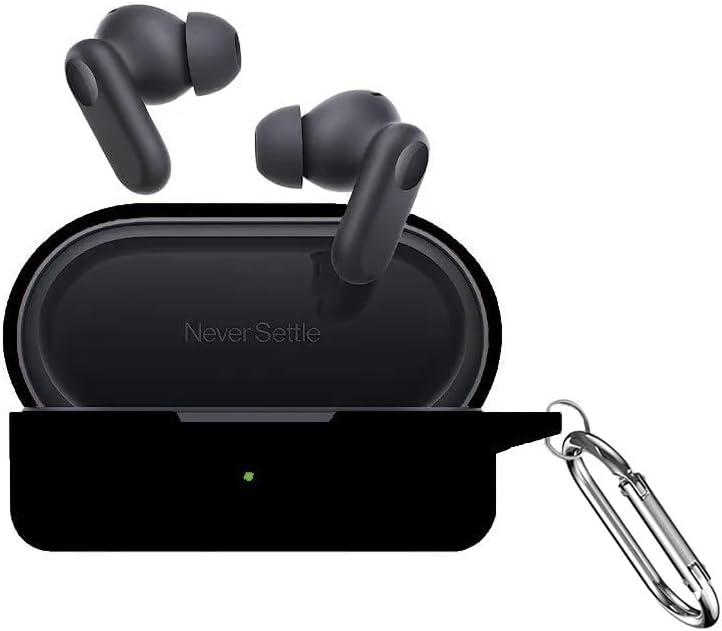 Capo Silicone Case Cover for One-Plus Nord Buds 2r (Black) : Amazon.in