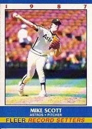 1987 Fleer Record Setters #36 Mike Scott at Amazon's Sports ...