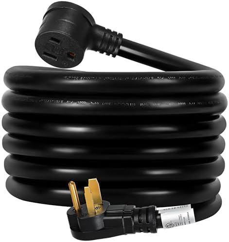 Amazon.com: Welder Extension Cord 8 AWG, 25FT Welding Cords 40 amp ...