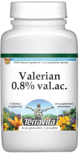 Amazon.com: Valerian Extract (0.8% Valerenic Acids) Powder (4 oz, ZIN ...