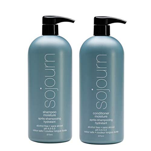 Amazon.com : Sojourn Moisture Organic Shampoo and Conditioner 33 oz ...