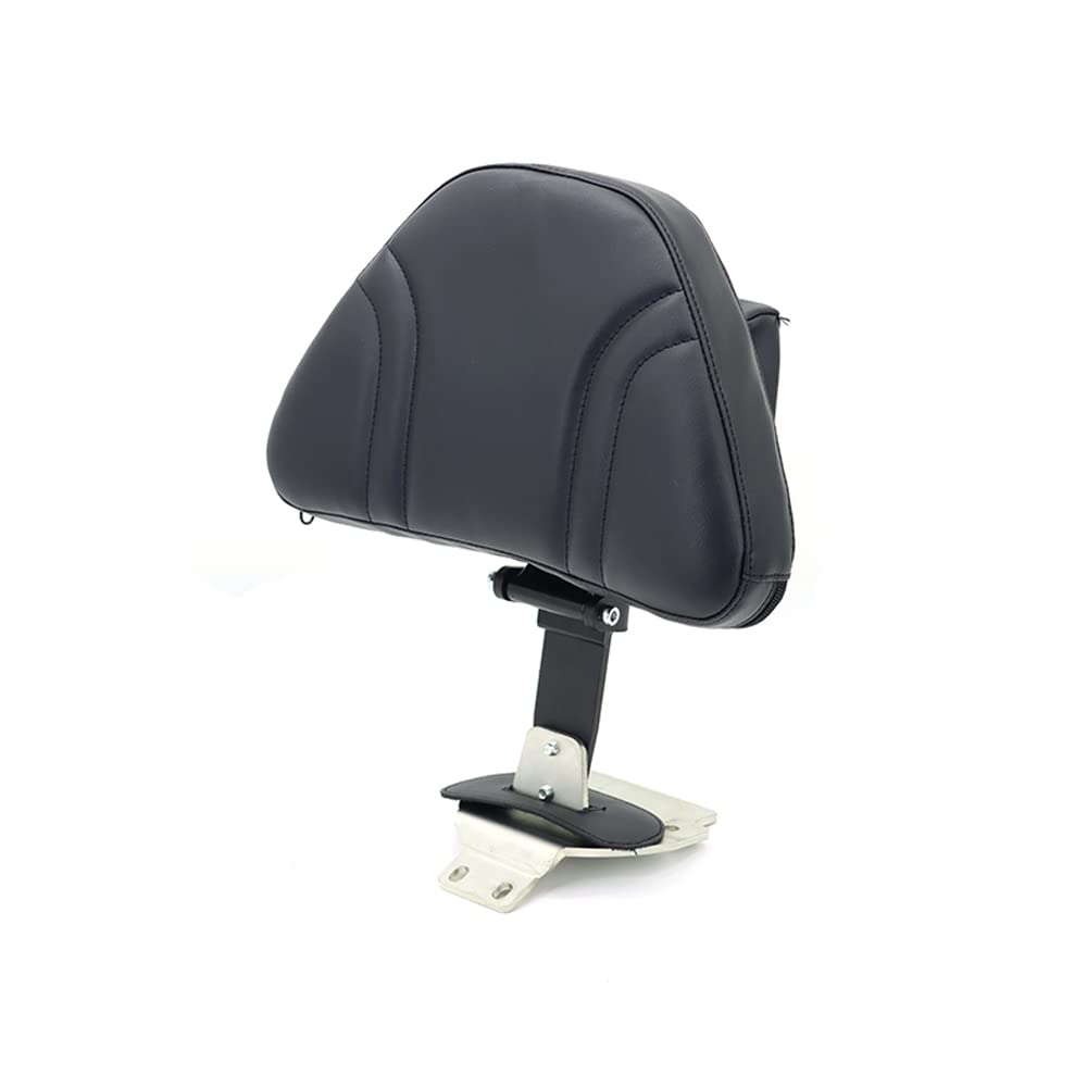Amazon.com: NEW Motocycle Rear Backrest Adjustable Stitched Driver ...