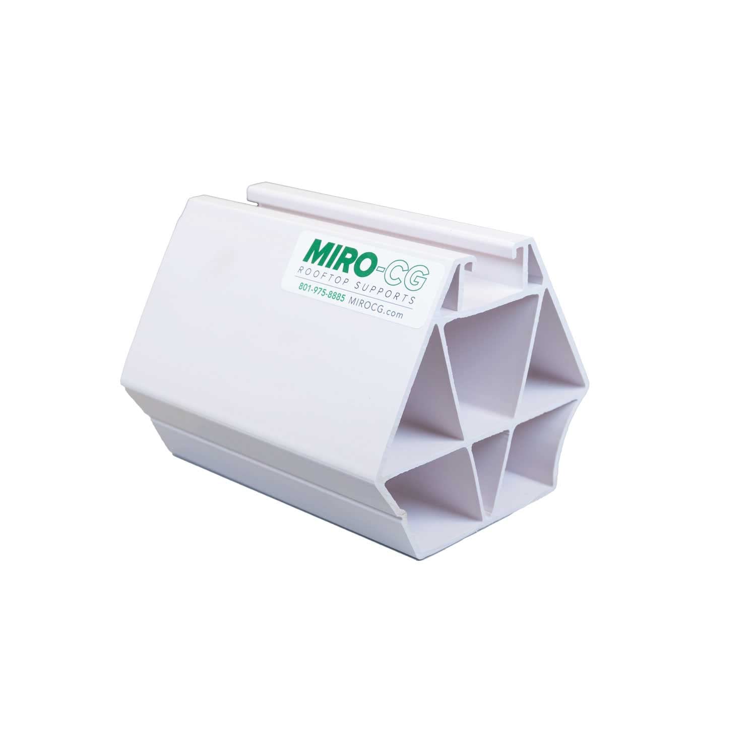 4-Pack M-Hex 6" Rooftop Pipe Supports with Strut - for Electrical ...