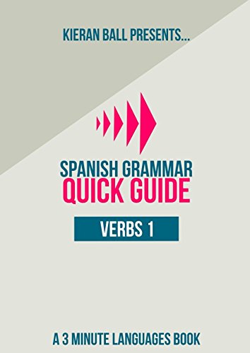 Spanish Grammar - Quick Guide - Verbs 1: Infinitives, going future ...
