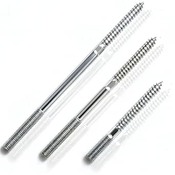 msymsyu Hanger Bolts M6 x 80 mm Hanger Bolts Pack of 20 TX25 Hanger ...