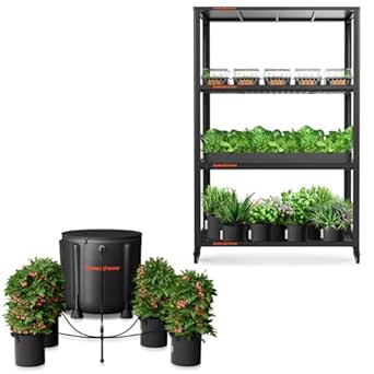 Amazon.com : Spider Farmer Auto Drip Irrigation System Kits with 3 Tier ...