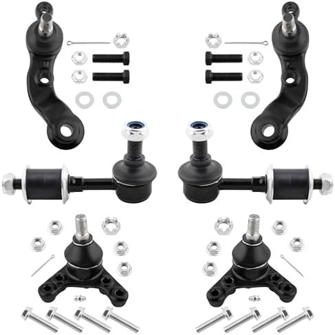 Amazon.com: BOXI (Set of 4) Front Upper and Lower Ball Joints Fit for Toyota Tacoma 1995 1996 ...