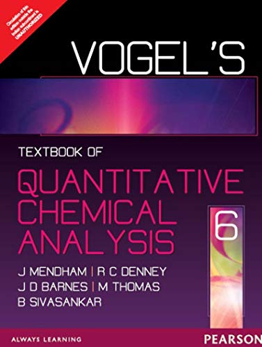 Vogel’s Quantitative Chemical Analysis, 6e eBook : J. Mendham, R.C ...