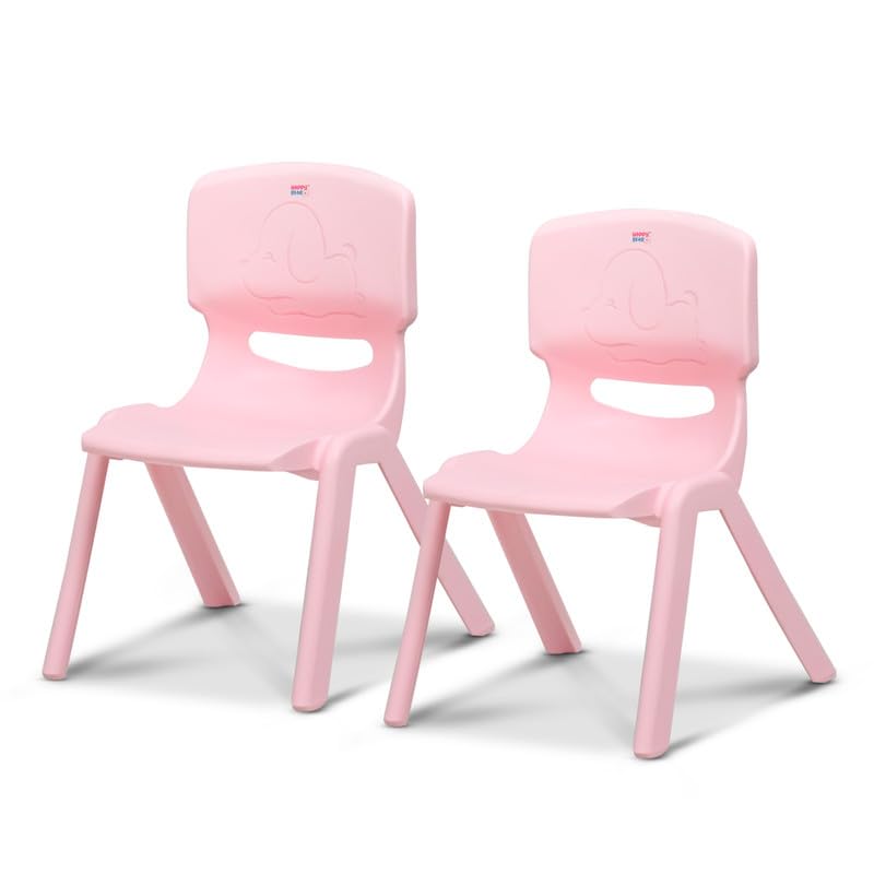 HAPPY BEAR - Plastic Kids Chair for Boys and Girls,Double Chair for ...