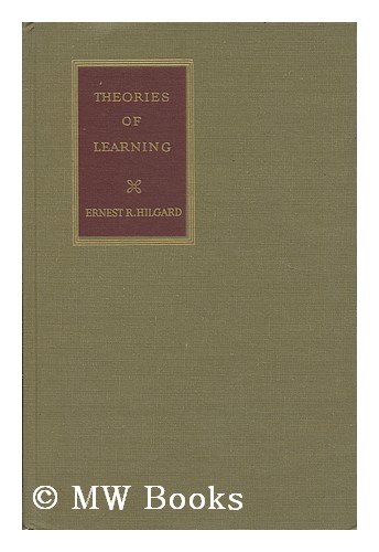 Theories of Learning: Hilgard, Ernest R.: Amazon.com: Books