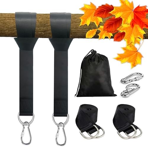 Amazon.com: Tree Swing Hanging Straps Kit 4Ft, Robust, Reliable, and ...