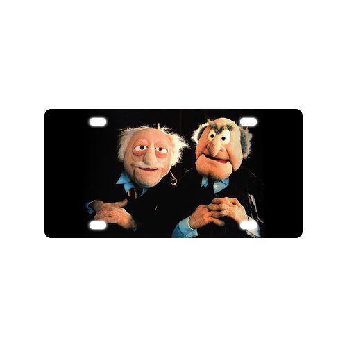 Buy Custom Statler And Waldorf Hecklers Muppets Metal Car License Plate ...