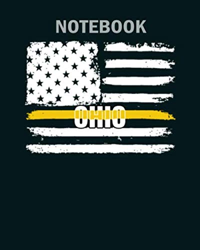 Notebook: ohio 911 emergency dispatcher gift for police - 50 sheets ...