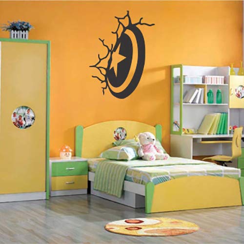 Buy Wall Kriti Wall Sticker for Home Decor Bedroom Caption America ...