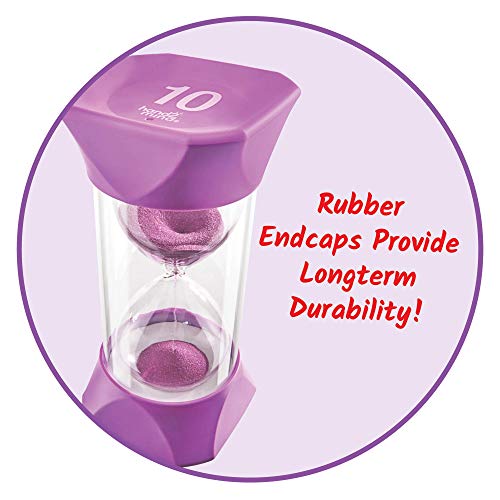 Snapklik.com : Hand2mind Jumbo 10 Minute Sand Timer, Large Hourglass ...