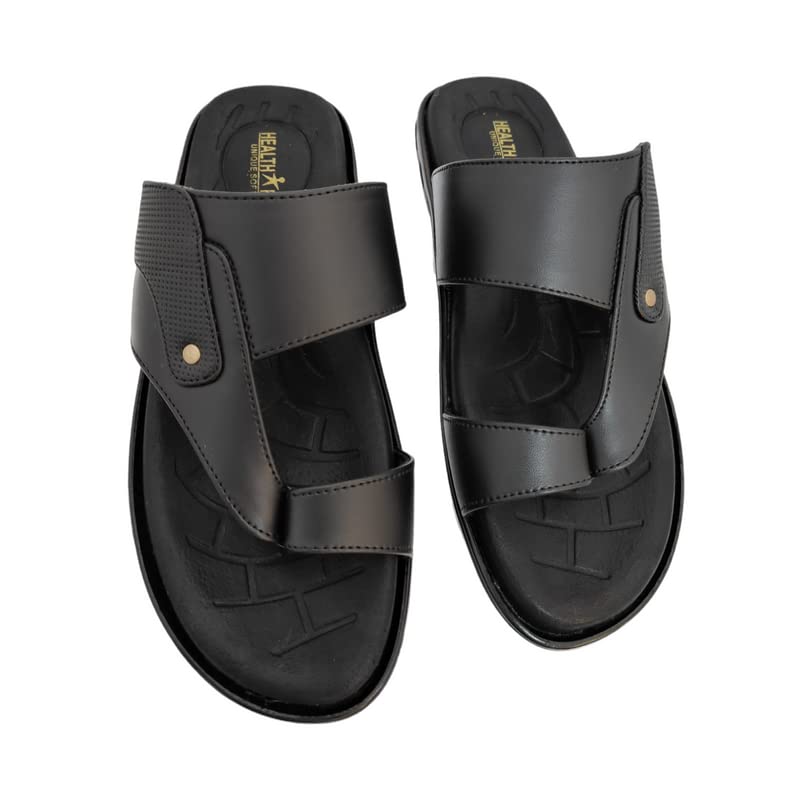 Buy HEALTH FIT Men's Diabetic & Orthopedic Slippers/Doctor Chappal ...