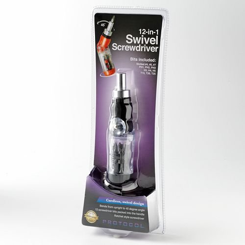 Protocol 12-in-1 Swivel Screwdriver: Amazon.com: Tools & Home Improvement