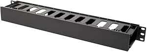 Amazon.com: RackSolutions 1U Horizontal Plastic Cable Duct with Cover ...