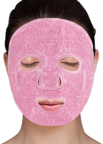 Amazon.com : MR.ICE Gel Face Ice Pack Mask, 2 Cooling Masks for Face ...