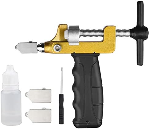 2 in 1 Glass Tile Cutter Breaker with Oiling Hole, Manual Hand Tool for ...