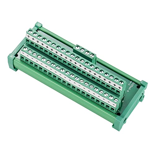 Snapklik.com : 2 In 20 Out Terminal Blocks Module, 25A DIN Rail And ...