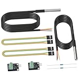 ・ブランド:DROK・製造元:DROKING・製造元/メーカー部品番号:200806_2x_JPN・1. 【完全防水・耐久性のステンレスプローブ】 高品質のステンレススチール（SUS304）で完全密封されたプローブ先端は、腐食や錆に強く、長...