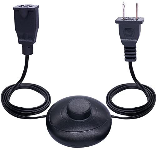Snapklik.com : Twidec/Foot Switch Floor Black Foot Pedal Push Switch ...