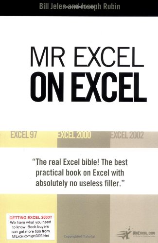 Amazon.com: Mr Excel on Excel: Excel 97, Excel 2000, Excel 2002: ...