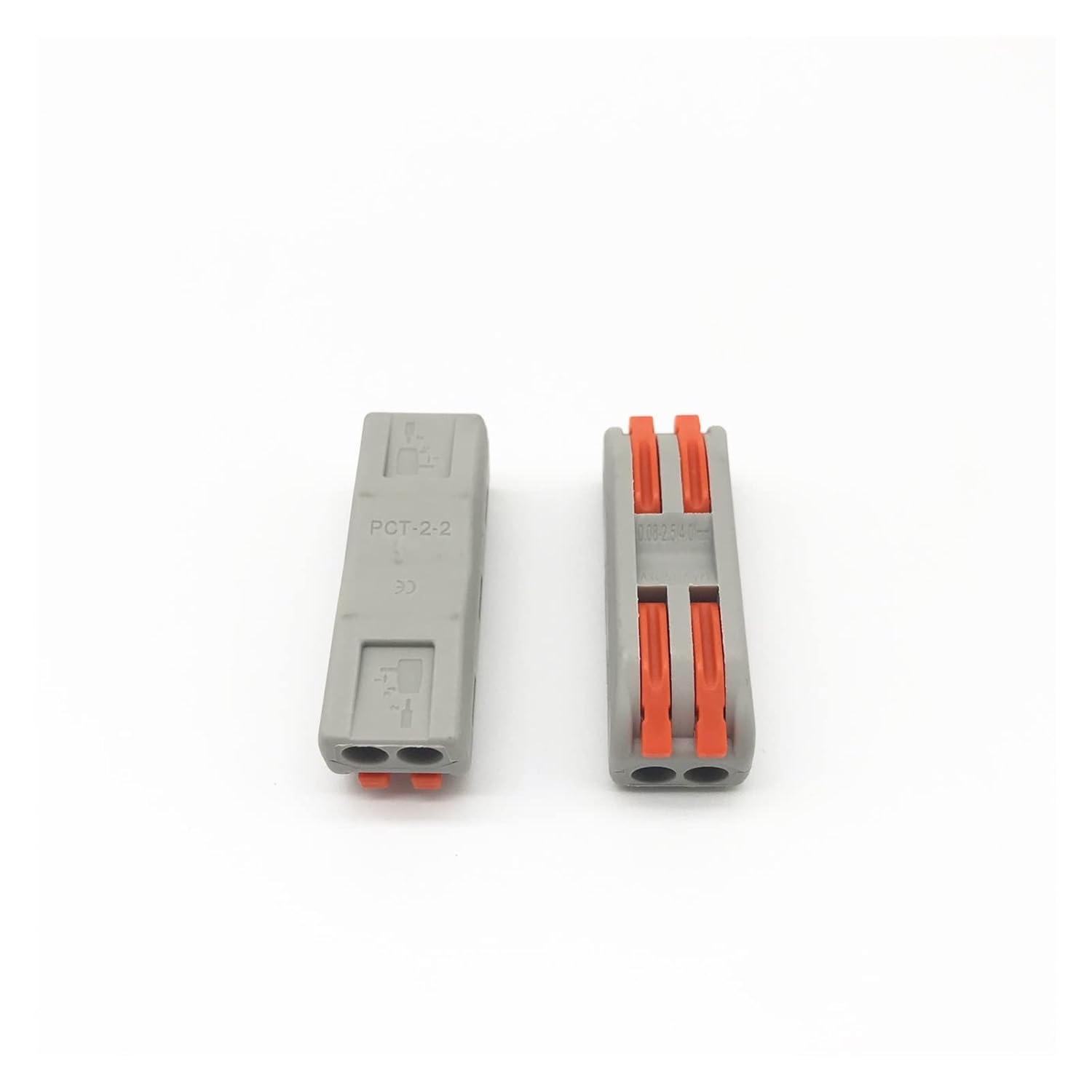 ACICS Mini Conductor Rail Conector Wire Connector 222-412 2 Pin ...