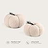 Amazon.com: LampLust Sherpa Fabric Pumpkins for Decorating - Set of 2 ...