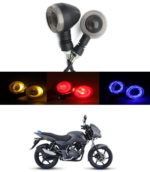 MATIES i88/12V Bike Indicators Turn Signal Light Bike Running Lights ...