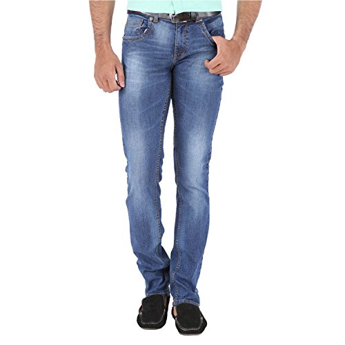 Buy Trigger Men's Slim Jeans (TJ044_Blue_40) at Amazon.in