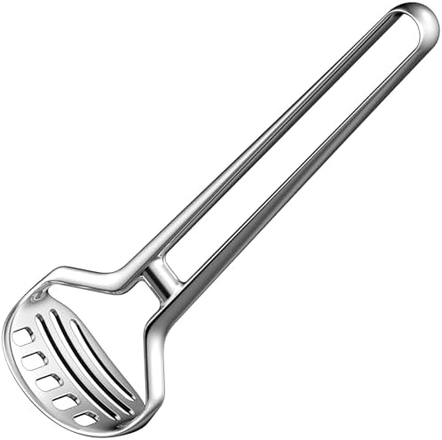 Amazon.com: Potato Masher Cooking Utensil, Stainless Steel - One Piece ...