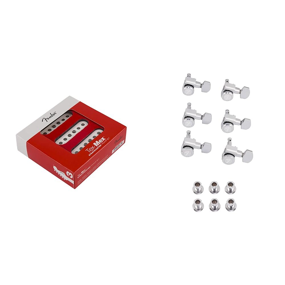 Amazon.com: Fender Tex-Mex Strat Pickups & Deluxe Locking Staggered ...