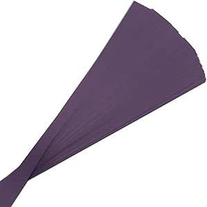 Amazon.com : Dark Purple Paper Strips for Weaving Projects (Single ...