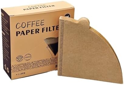 200 Count Cone Coffee Filters, Coffee Filter Papers Suitable for V60 ...