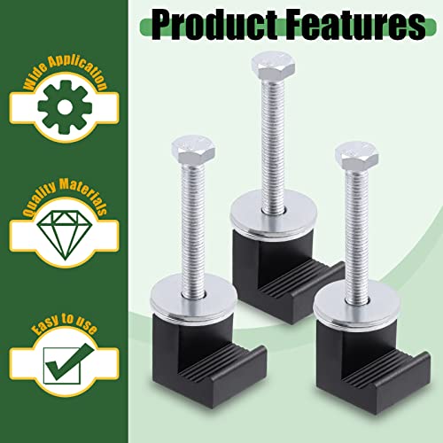 Keadic 12Pcs Aluminum Truck Tool Box Mounting Kit, Heavy Duty No Drill ...