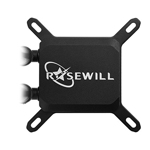 Rosewill CPU Liquid Cooler, Closed Loop PC Water Cooling, Quiet 120mm ...