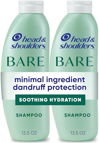 Amazon.com : Head & Shoulders Anti-Dandruff Shampoo, BARE Soothing ...