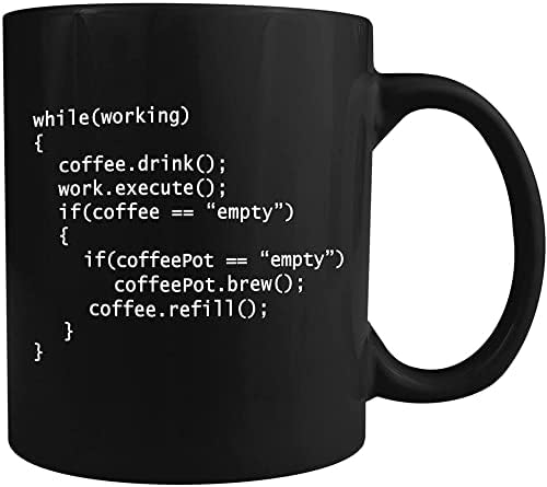 Amazon.com: Coffee++ Program - Cool Ceramic Coding Coffee Mug - Makes a ...