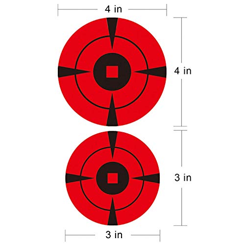 Snapklik.com : Reactive Shooting Targets, 4 Inch 200 Sheets Premium ...
