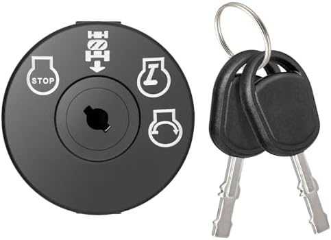 Amazon.com : Oyviny 532193350 193350 Lawn Mower Ignition Switch with 2 ...