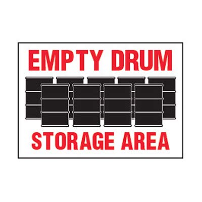 Amazon.com: 5" X 7" Empty Drum Storage Area W/SYM.5" H x 7" W Super ...