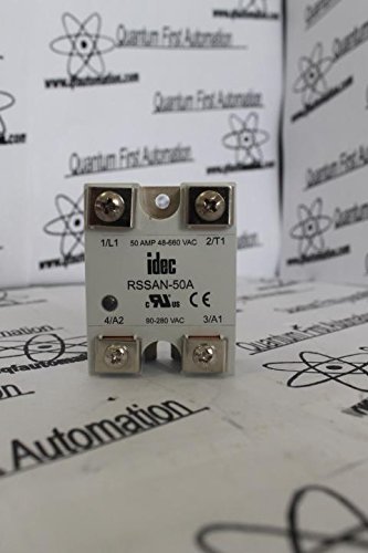 IDEC RSSAN-50A SSR, DIN/PANEL MOUNT, 660VAC, 280VAC 50A : Amazon.in: Industrial & Scientific