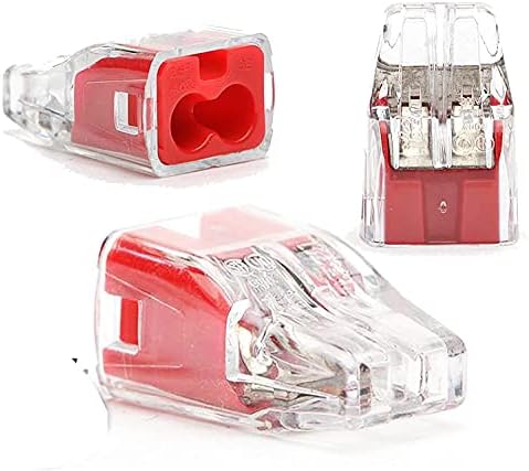 Amazon.com: 50PK - Ideal in-Sure 2-Port, 34 Red Non-Twist 2 Conductor ...